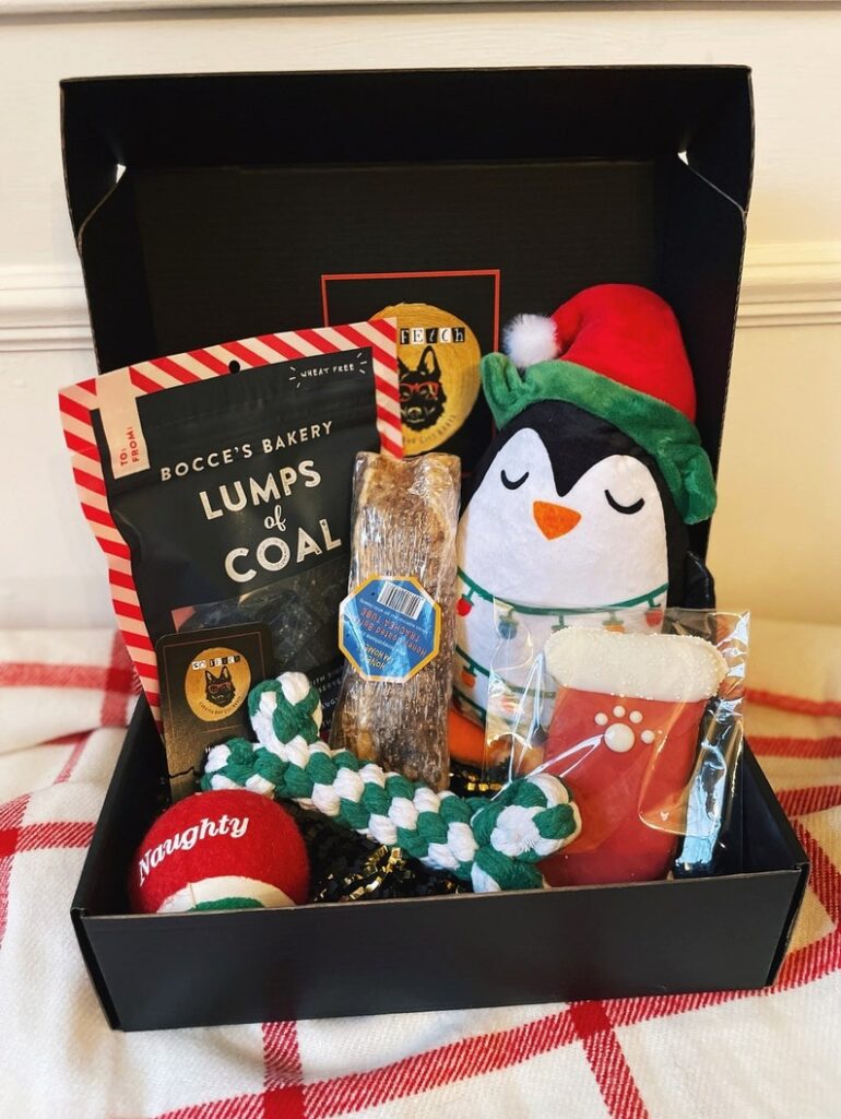 So Fetch Luxury Christmas Dog Gift Box » Pampered Paw Gifts
