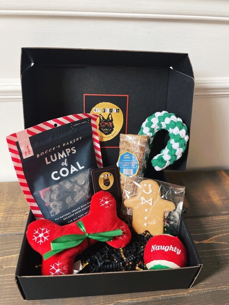 So Fetch Luxury Christmas Dog Gift Box » Pampered Paw Gifts